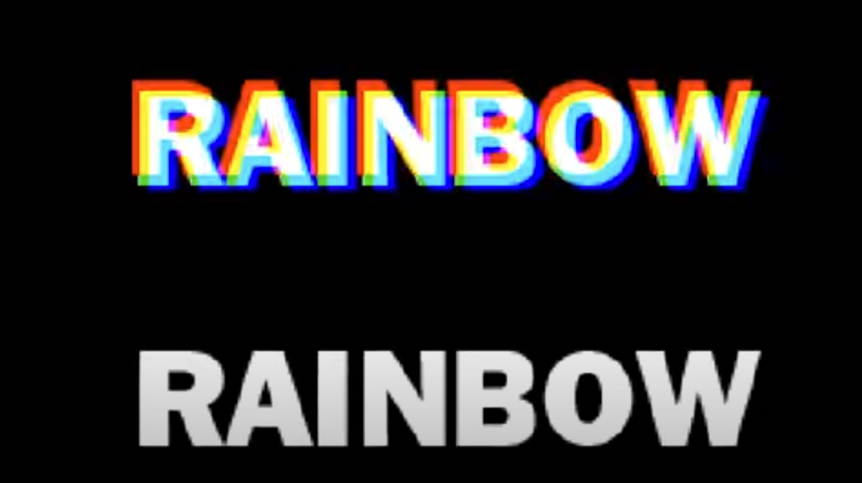 Rainbow Effect with Subtitles - Improving Viewing Experience - Carlos ...